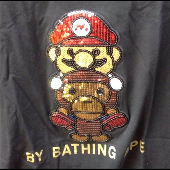 Bape | Shirts | 208 Limited Edition Milo By Bape Super Mario | Poshmark